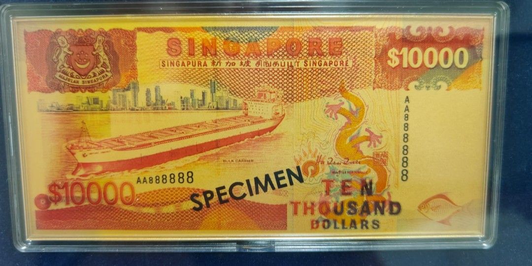 $10,000 Banknote Replica, Hobbies & Toys, Memorabilia & Collectibles ...