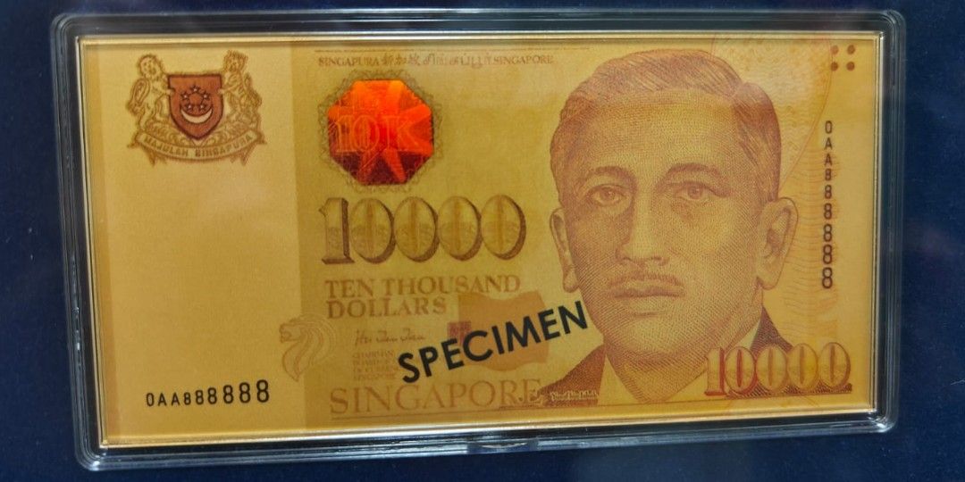 $10,000 Banknote Replica, Hobbies & Toys, Memorabilia & Collectibles ...