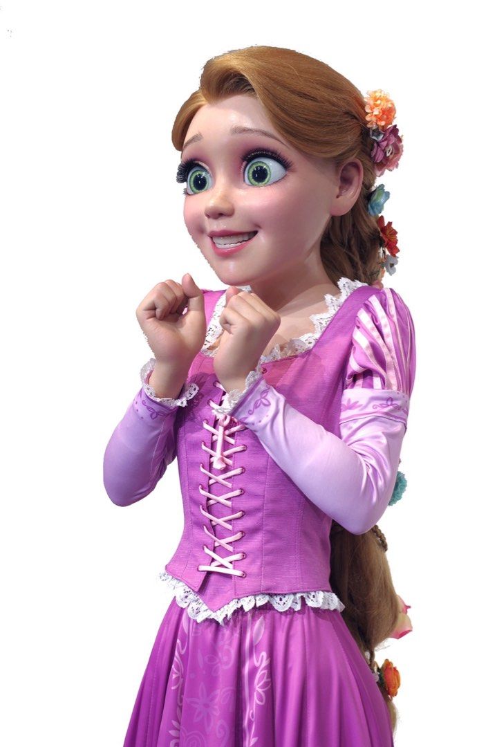 165cm Disney Princess Rapunzel Life Size Wax Figure Statue Cartoon ...