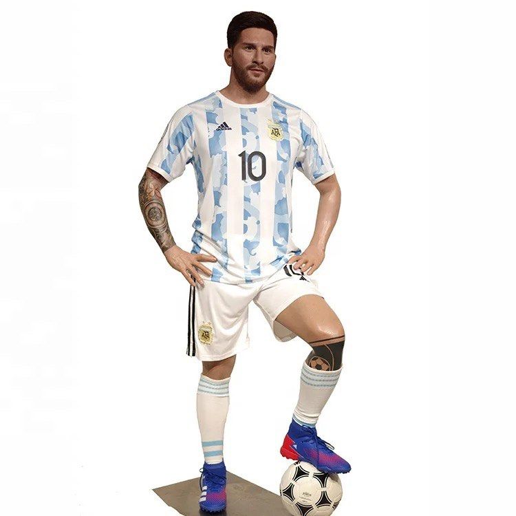 175cm Leo Messi Life Size Wax Figure Statue Football Player, Hobbies ...
