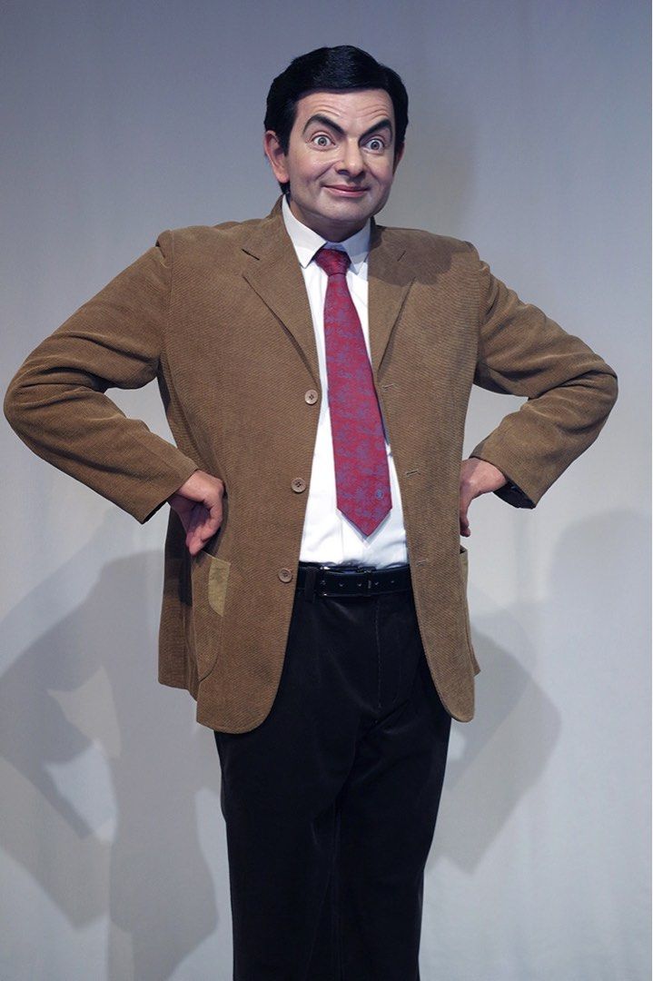 182cm Mr Bean Rowan Atkinson Life Size Wax Figure, Hobbies & Toys, Toys ...