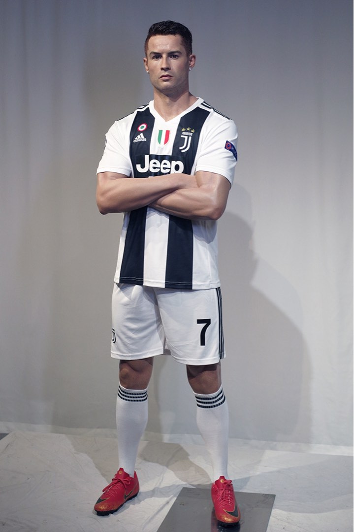 185cm Cristiano Ronaldo CR7 Life Size Wax Figure Statue Football Player ...