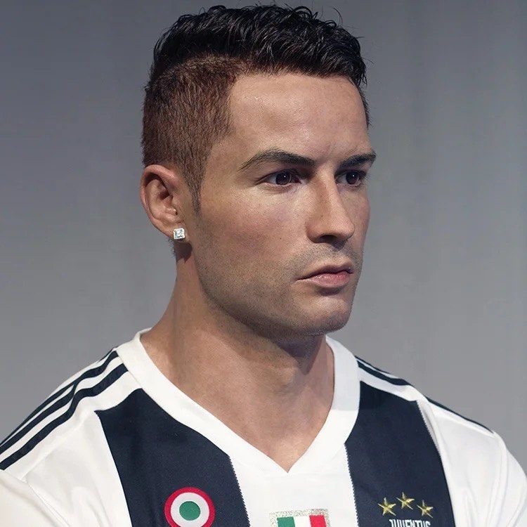 185cm Cristiano Ronaldo CR7 Life Size Wax Figure Statue Football Player ...