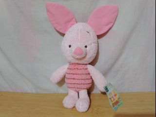 Miniso Sitting Piglet Plush Toy, Hobbies & Toys, Toys & Games on Carousell