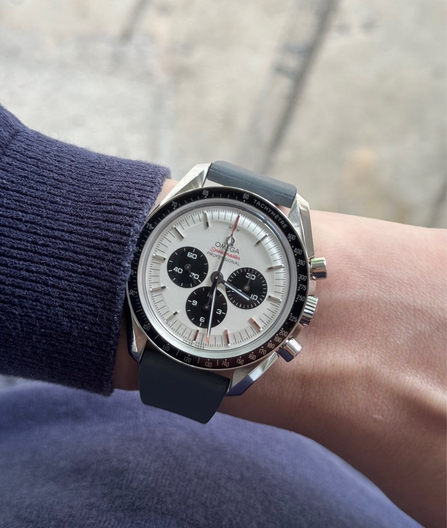 2019 Omega Speedmaster Tokyo panda full set, Luxury, Watches on Carousell