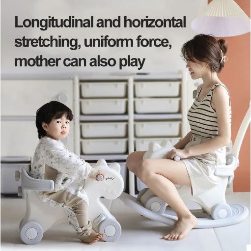 3 in 1 Baby Rocking Horse Kids Toy Riding Horse With Wheels, Horse ...