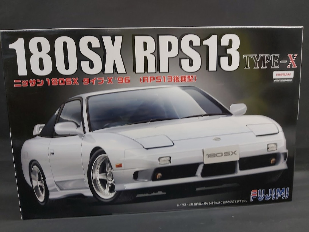 全新 Fujimi 1/24 日產 Nissan 180SX Type-X '96 RPS13 (後期型) 富士美 拼裝模型 ID-167 FJ-03855, 興趣及遊戲, 玩具 & 遊戲類 ...