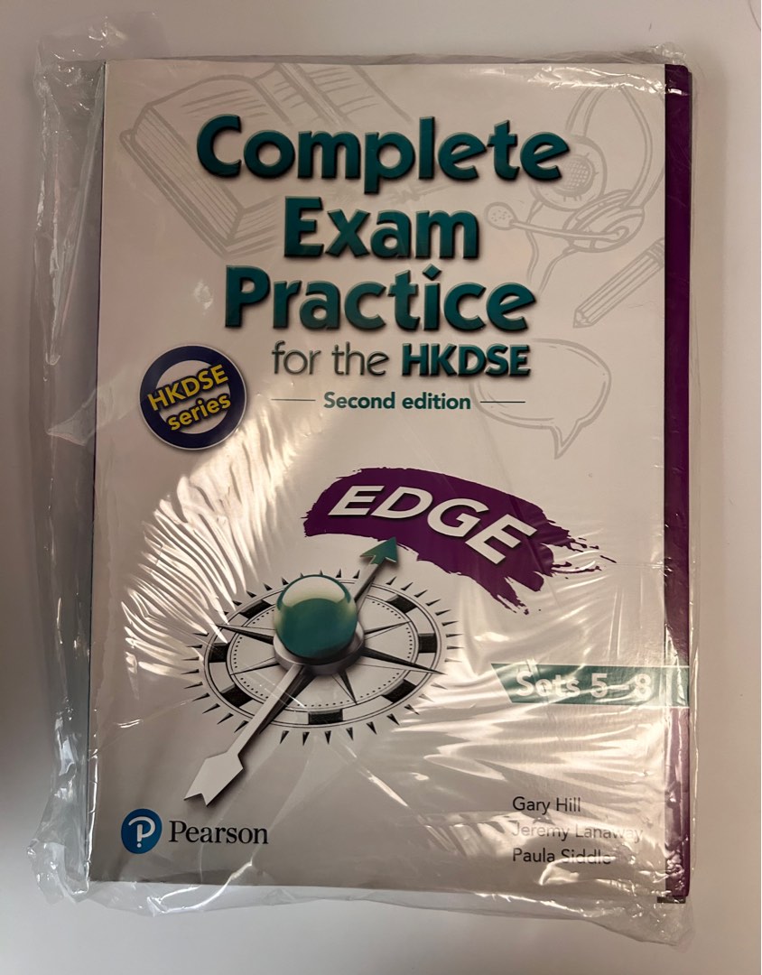 全新高中英文練習 EDGE Complete Exam Practice for the HKDSE Set5-8, 興趣及遊戲, 書本 ...