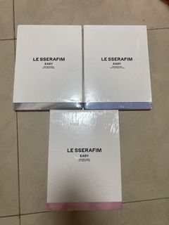 Lesserafim Easy Album 專輯 現貨, 興趣及遊戲, 收藏品及紀念品, 韓流 - Carousell