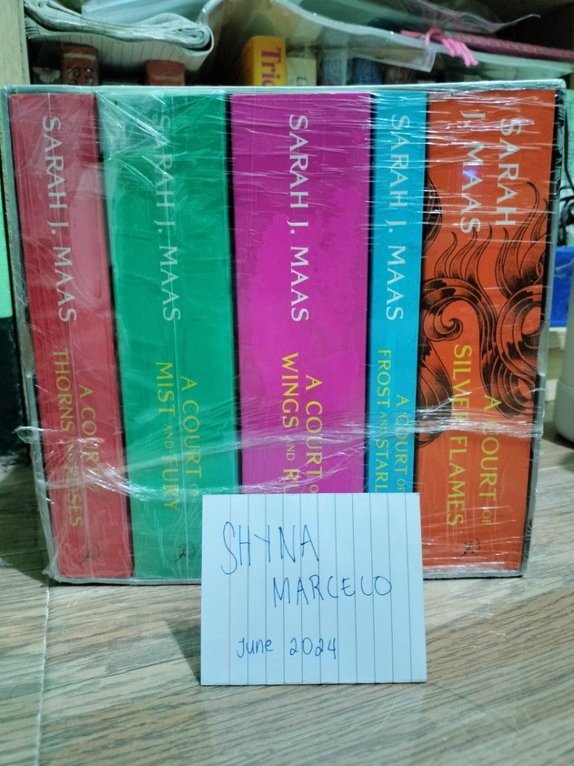 ACOTAR complete series, Hobbies & Toys, Books & Magazines, Fiction ...