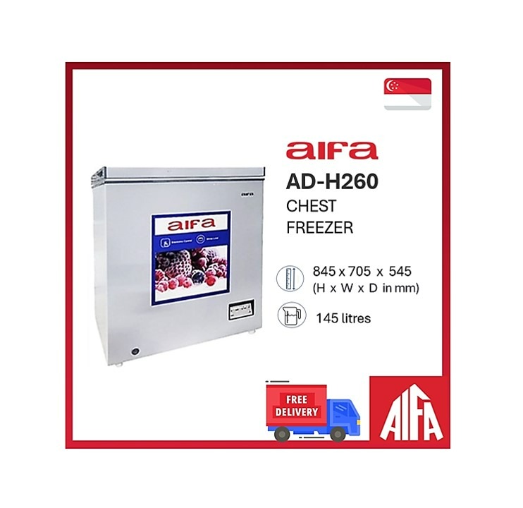 Aifa AD-H260 Commercial Chest Freezer , TV & Home Appliances, Kitchen ...