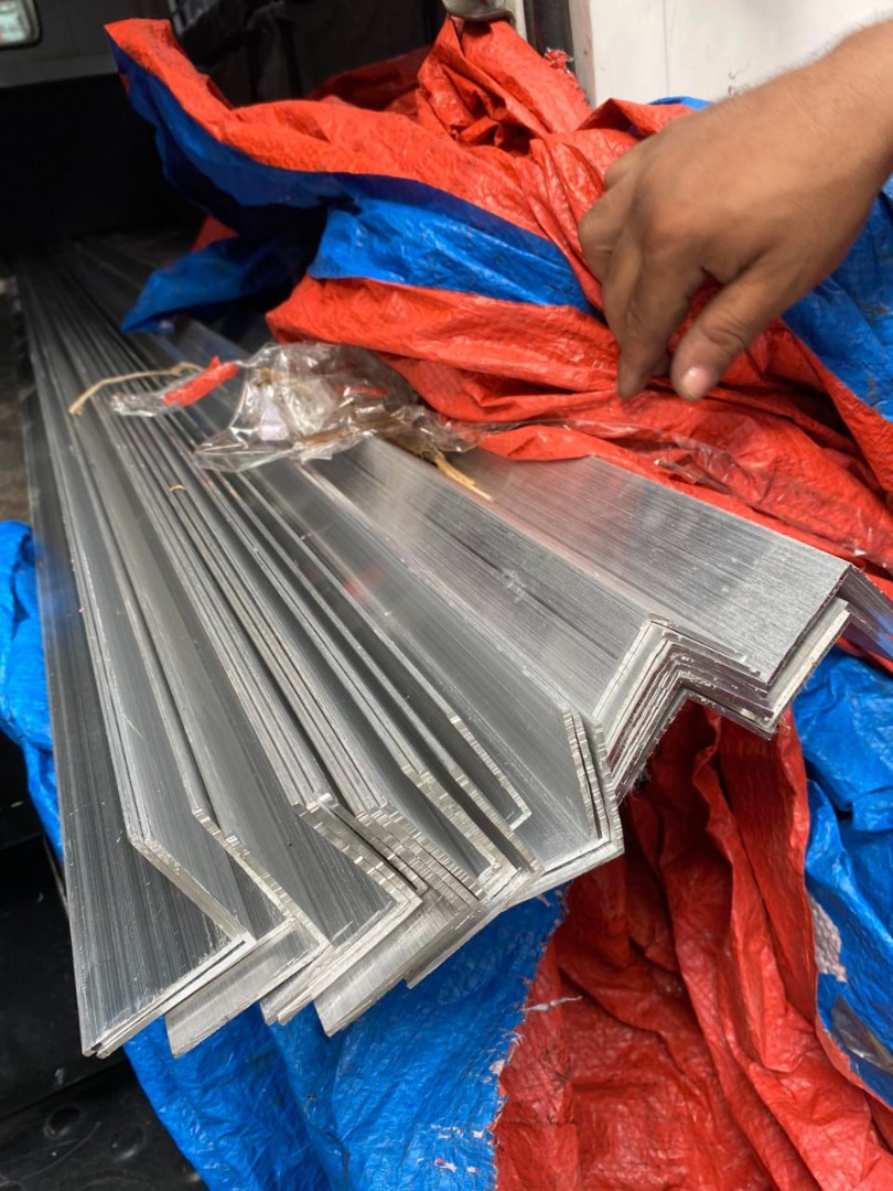Aluminum Angle Bar, Commercial & Industrial, Construction Tools ...