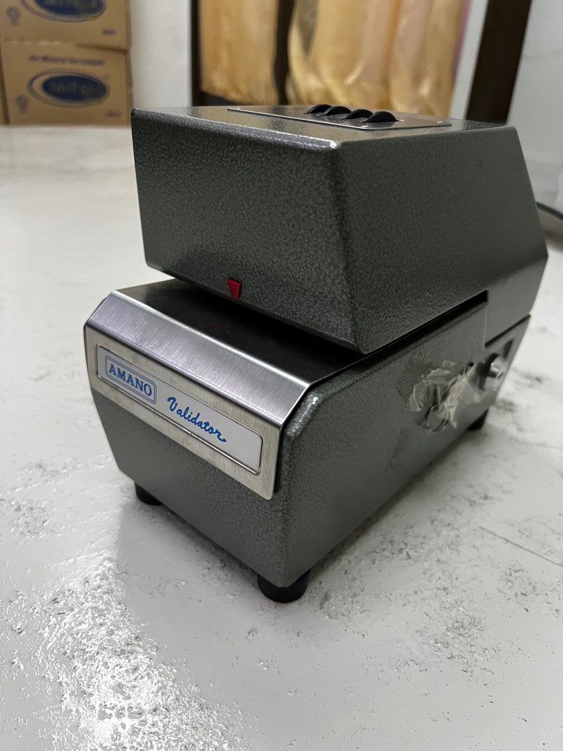 Amano Electric Airline Ticket Validator DS200, Hobbies & Toys ...