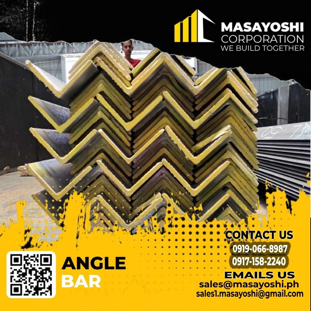 Angle bar 6mm x 1 x 1 x 6m, Angle bar 6mm x2x 2 x 6,Steel deck, Channel ...