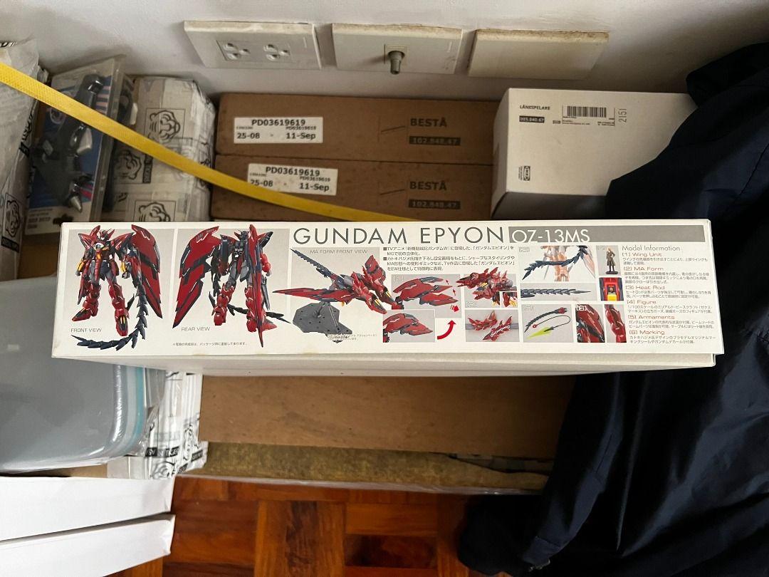 Bandai Master Grade MG OZ-13MS Gundam Epyon Mobile Suit Gundam Wing ...