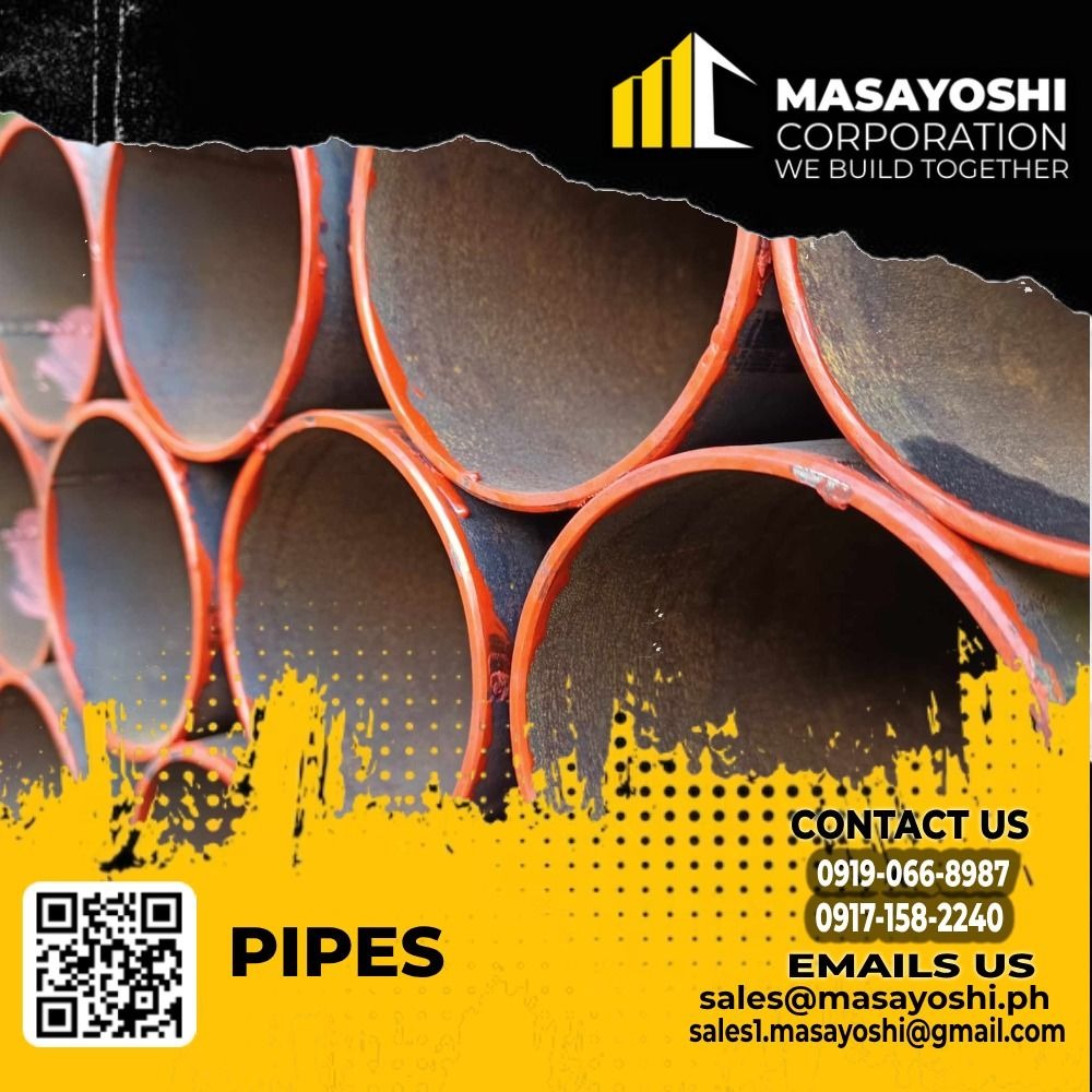 BI Pipe, 8″, Sch40, Welded 6 meters | Steel Pipes | GI Pipe |Masayoshi ...