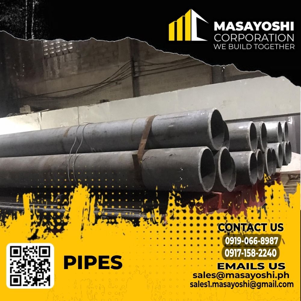 BI Pipe | Steel Pipes | Masayoshi Corporation | GI Pipe | Glavanized ...