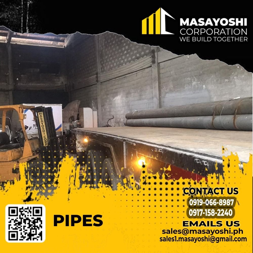 BI Pipe | Steel Pipes | Masayoshi Corporation | GI Pipe | Glavanized ...