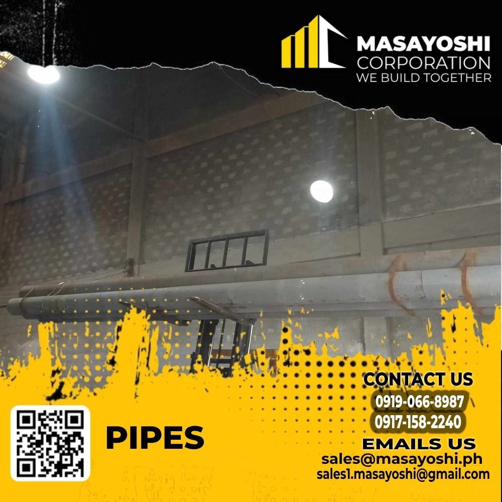 BI Pipe | Steel Pipes | Masayoshi Corporation | GI Pipe | Glavanized ...