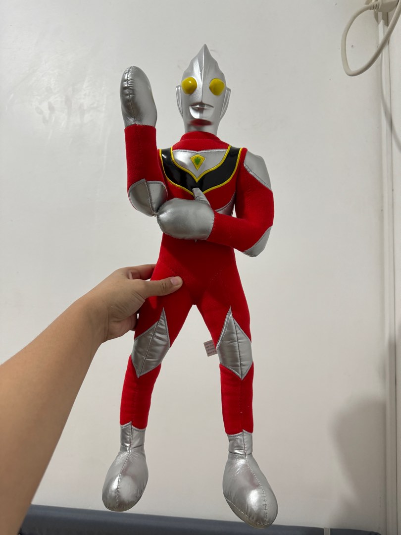 Big Ultraman Plushie Stuffed Toy, Hobbies & Toys, Toys & Games on Carousell