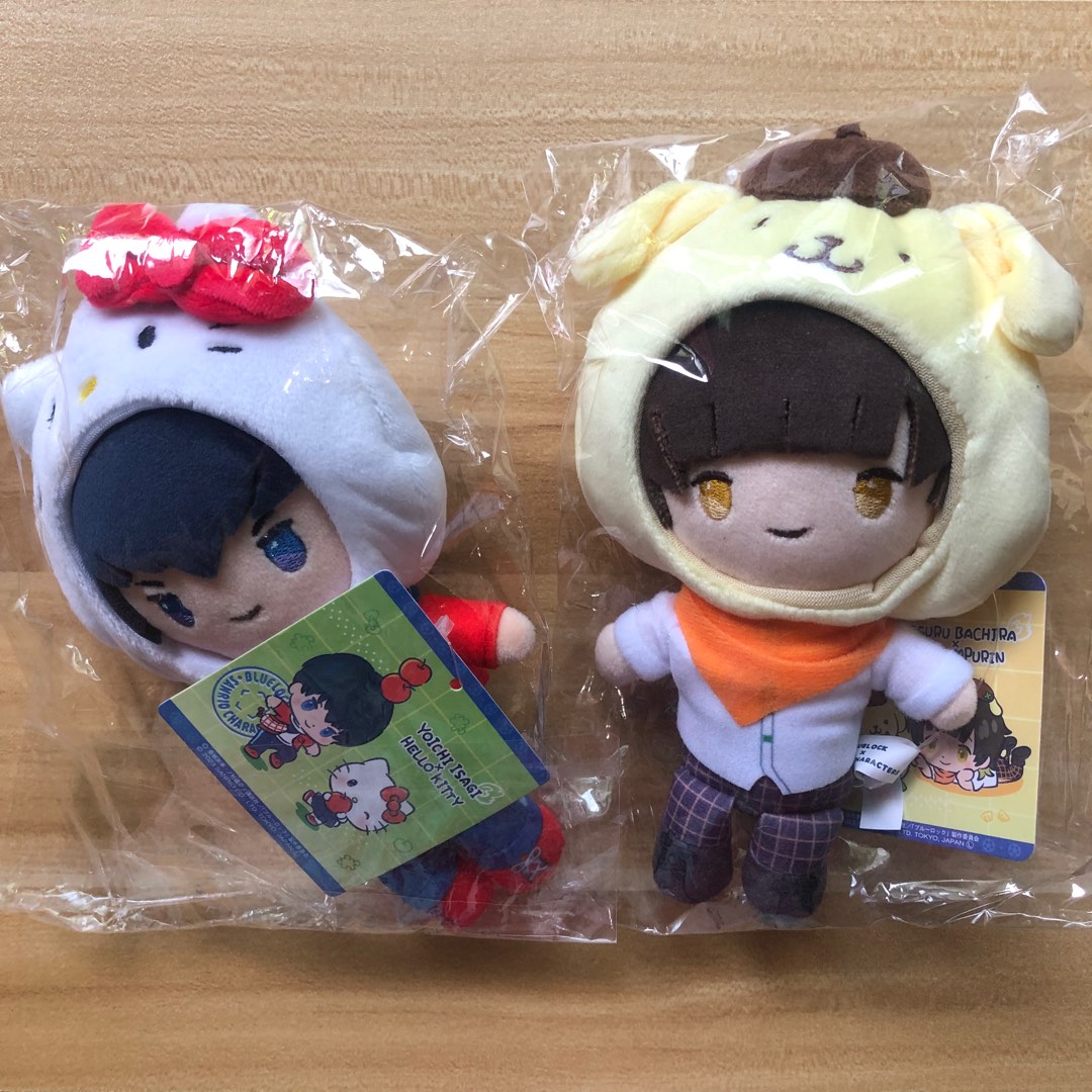 Blue Lock x Sanrio - Plush (Yoichi Isagi / Meguru Bachira), Hobbies ...