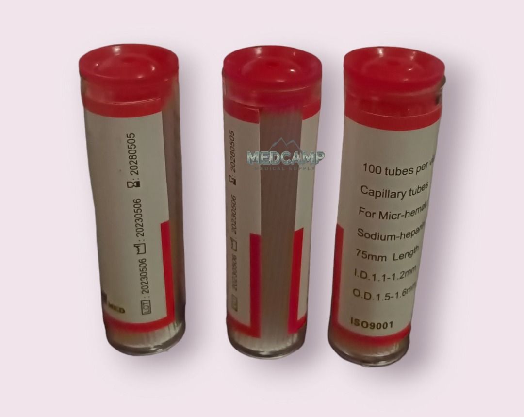 Capillary Tube (Capilet) 100's, Health & Nutrition, Medical Supplies ...