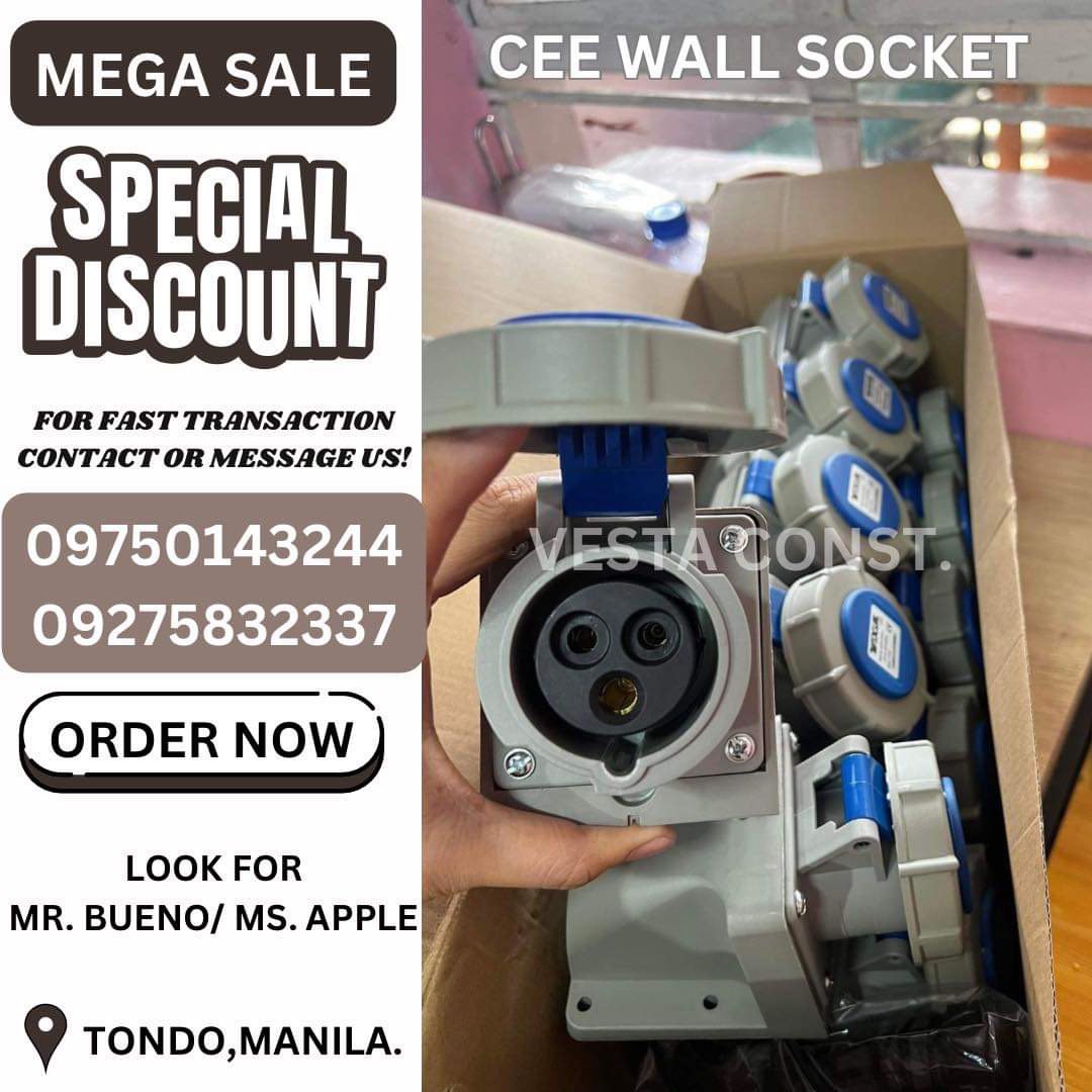 Cee Wall Socket, Commercial & Industrial, Construction Tools ...