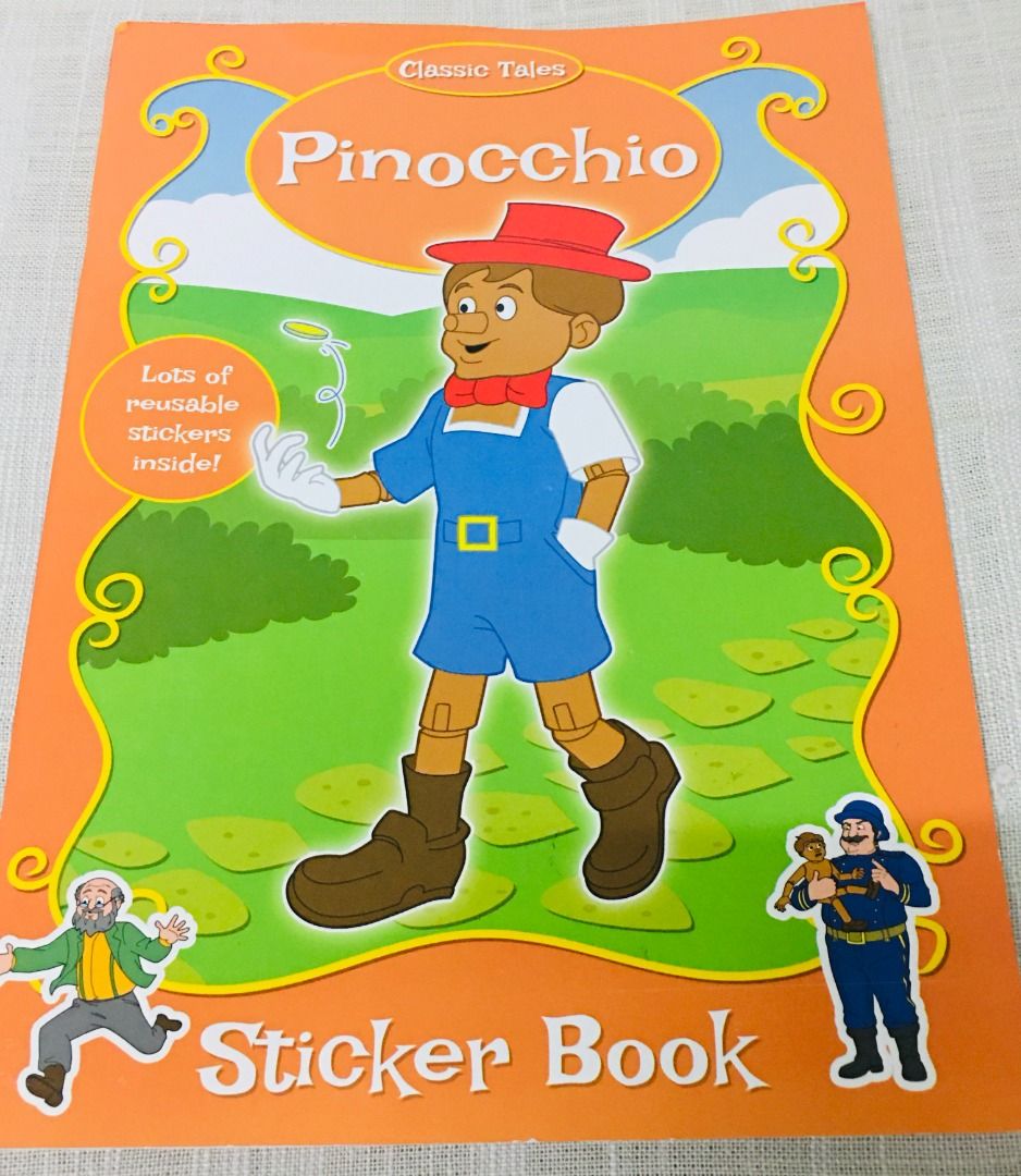 Classic Tales Sticker Book Collection (6 Sticker Books), Hobbies & Toys ...