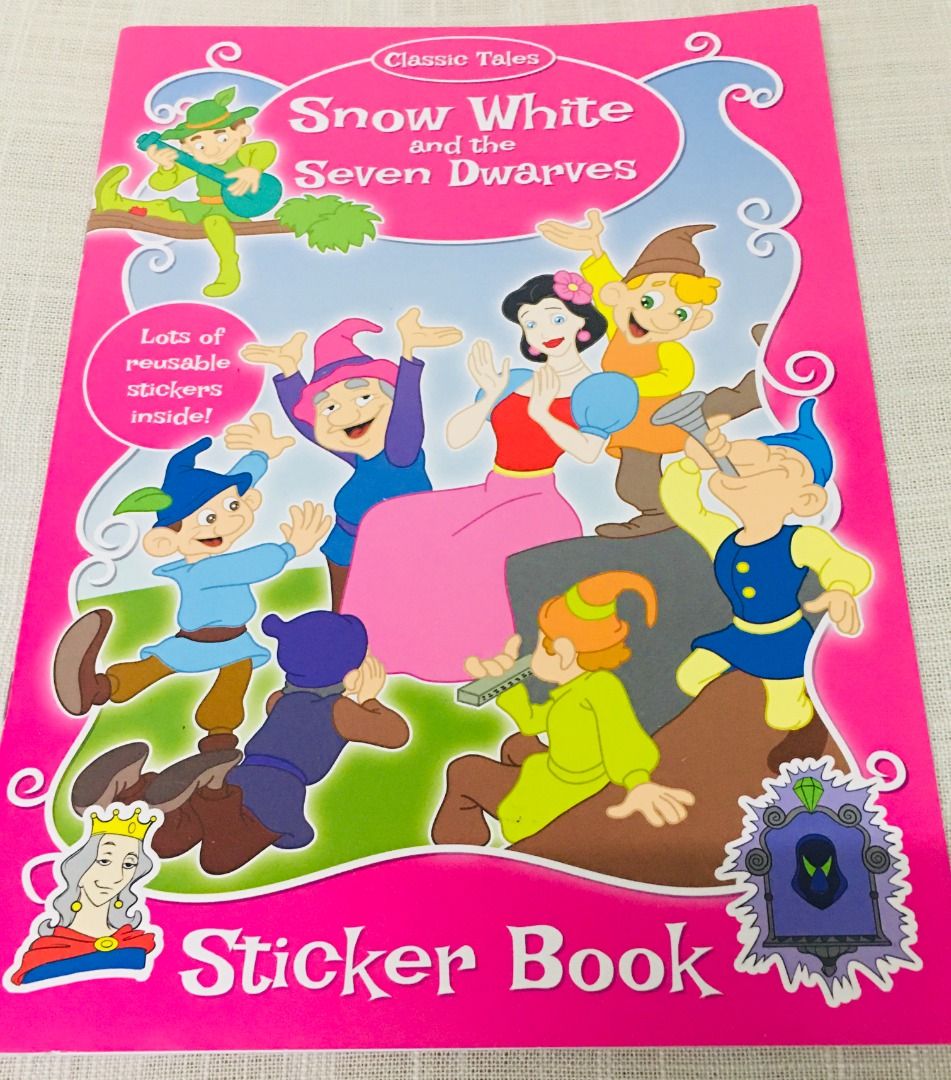 Classic Tales Sticker Book Collection (6 Sticker Books), Hobbies & Toys ...