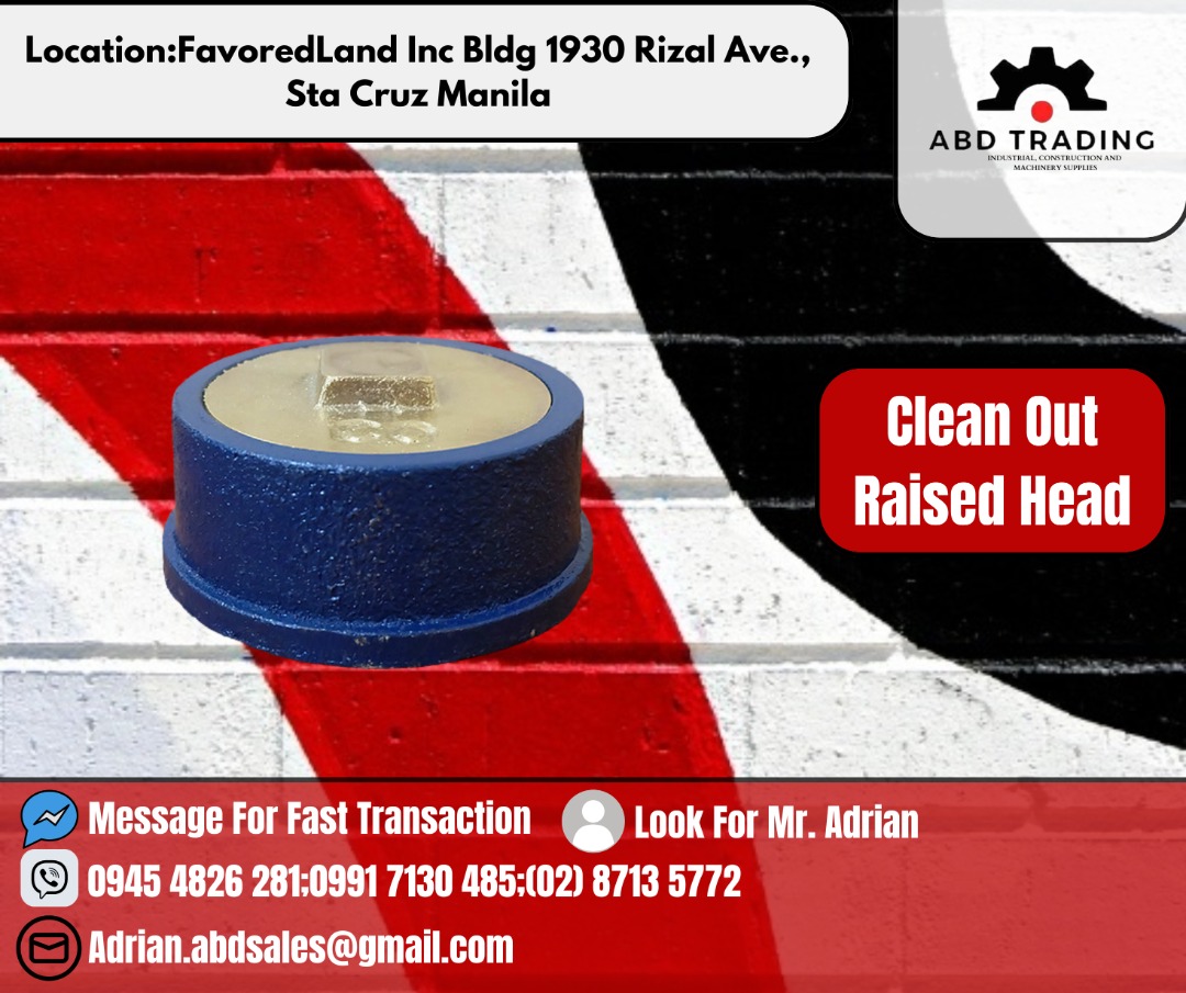 Clean Out Raised Head, Commercial & Industrial, Construction Tools ...
