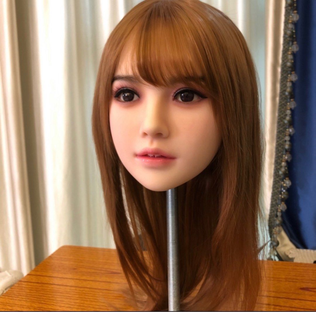 1:1 Customize Your Doll Head (Silicone Or TPE Head) Life Size Human ...