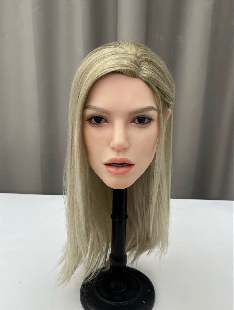 1:1 Customize Your Doll Head (Silicone Or TPE Head) Life Size Human ...
