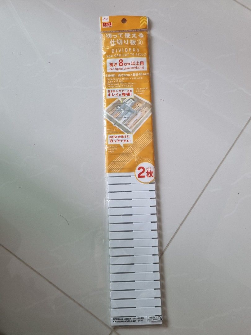 Daiso drawers dividers, Furniture & Home Living, Home Improvement ...