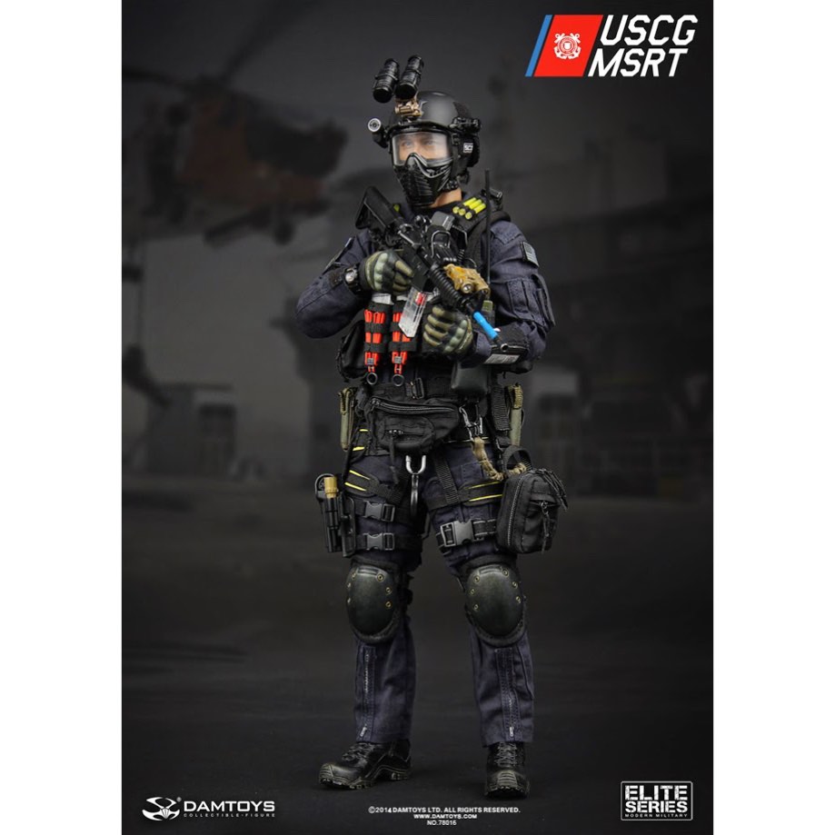 Dam Toys 1/6 Elite Series U.S. Coast Guard MSRT (Maritime Security ...