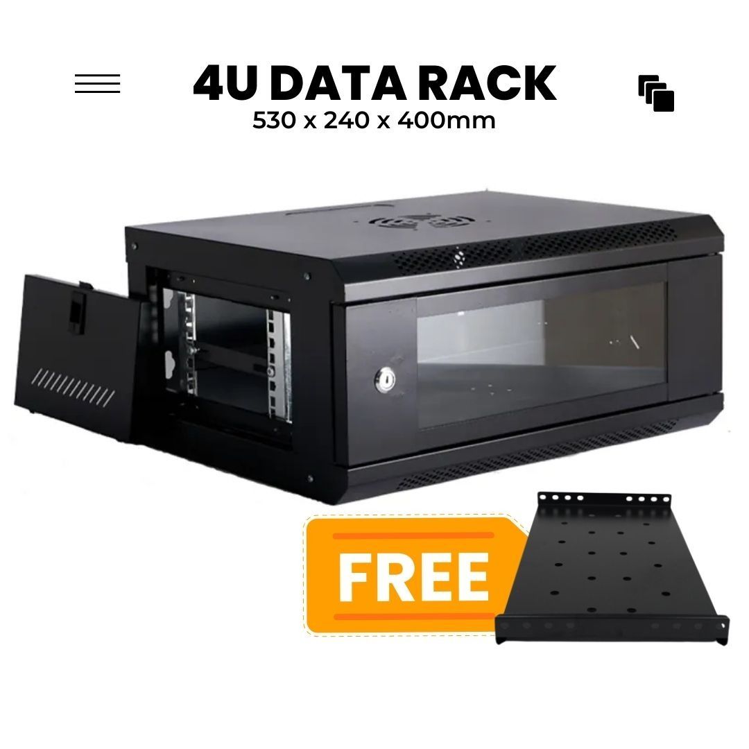 Data Rack Cabinet, Network Server Cabinet, 4U Data Rack, Computers ...