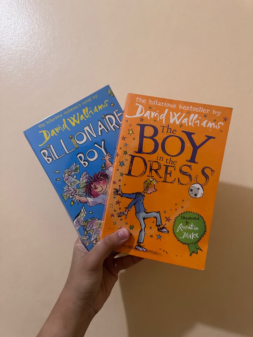David Walliams Boy in the Dress Billionaire Boy Bundle, Hobbies & Toys ...