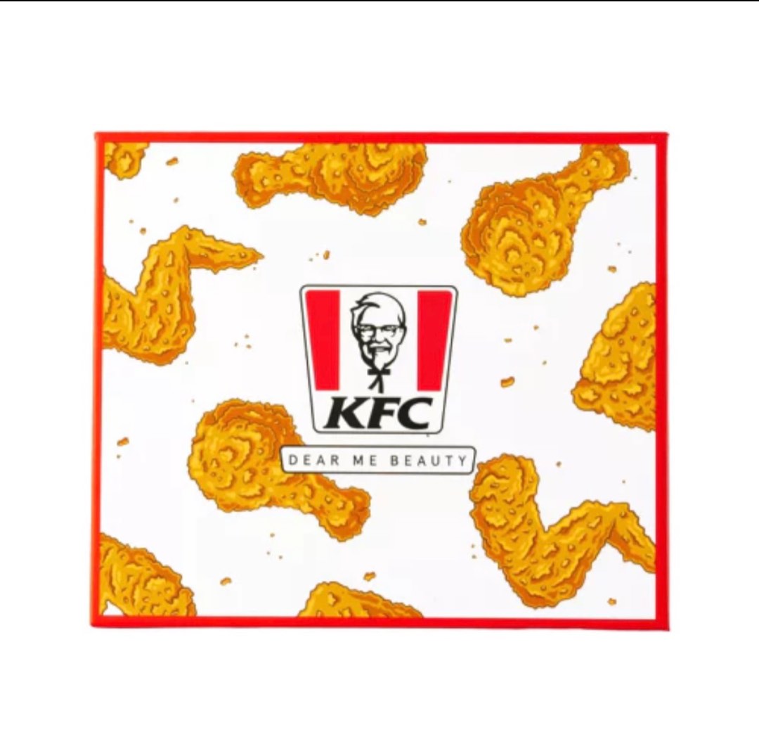 Dear Me Beauty x KFC Secret Recipe Face Palette, Kesehatan & Kecantikan ...