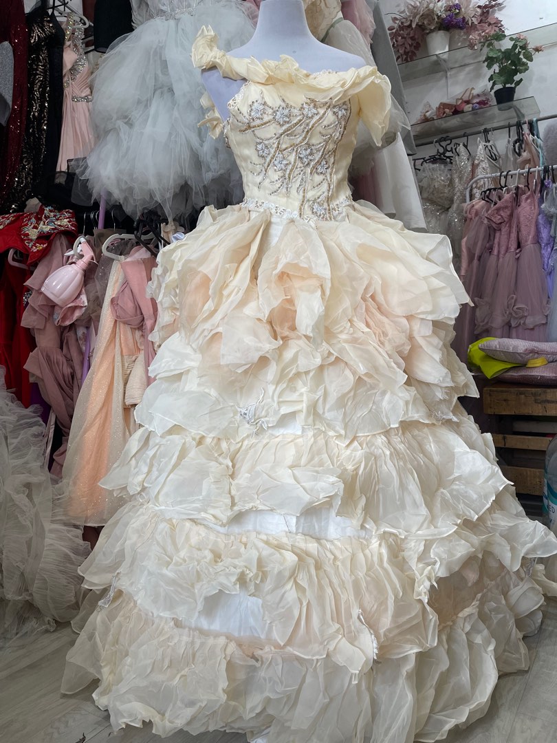 Debut Gown, Women's Fashion, Dresses & Sets, Evening dresses & gowns on ...