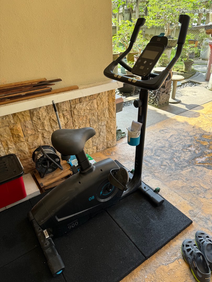 Decathlon Exercise Bike EB 900 FREE Floor mat, Sports Equipment ...