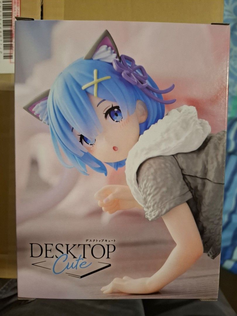 Desktop cute rem, Hobbies & Toys, Toys & Games on Carousell