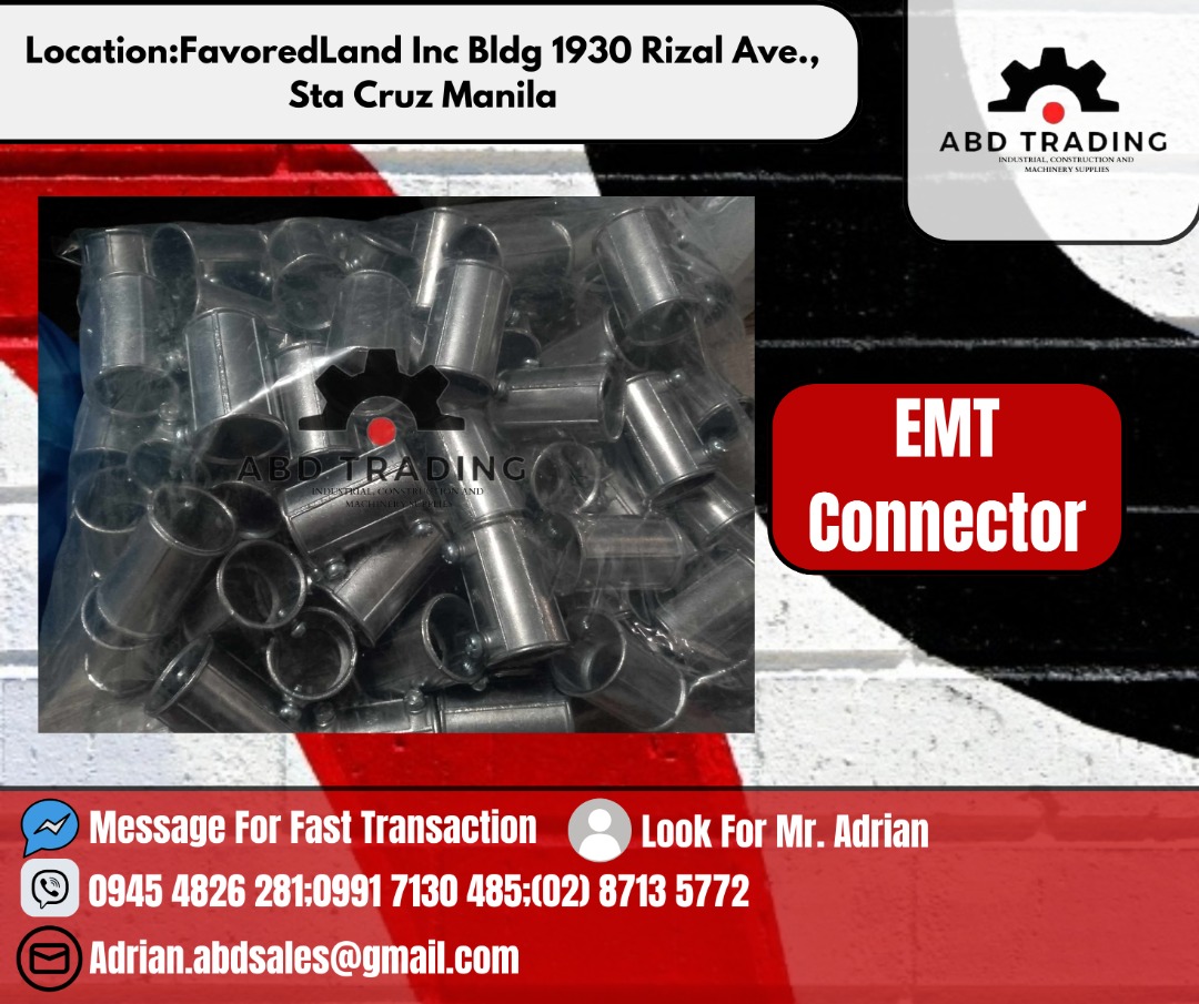 EMT Connector, Commercial & Industrial, Construction Tools & Equipment ...