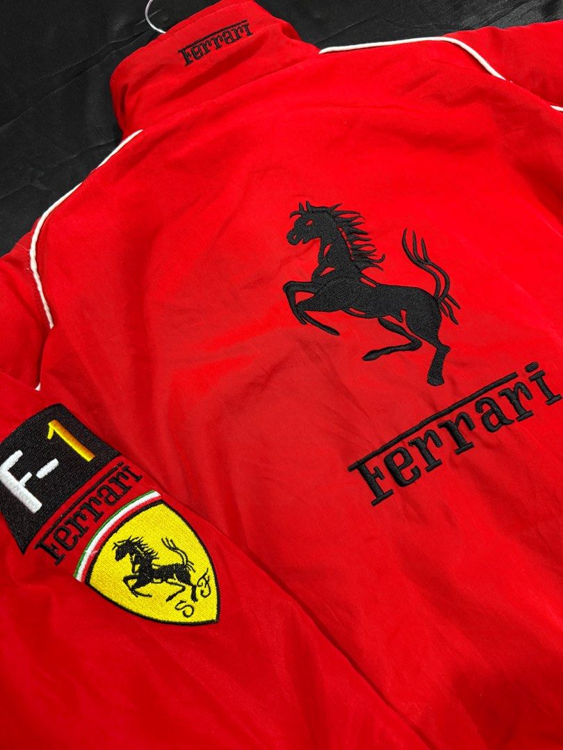 Ferrari Jacket Original, Men's Fashion, Coats, Jackets and Outerwear on ...
