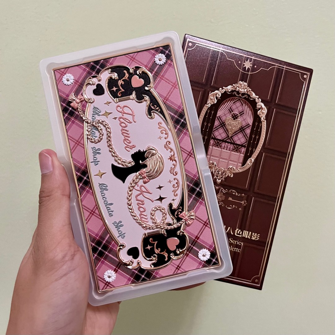 FLOWER KNOWS CHOCOLATE SHOP EYESHADOW PALETTE, Beauty & Personal Care ...