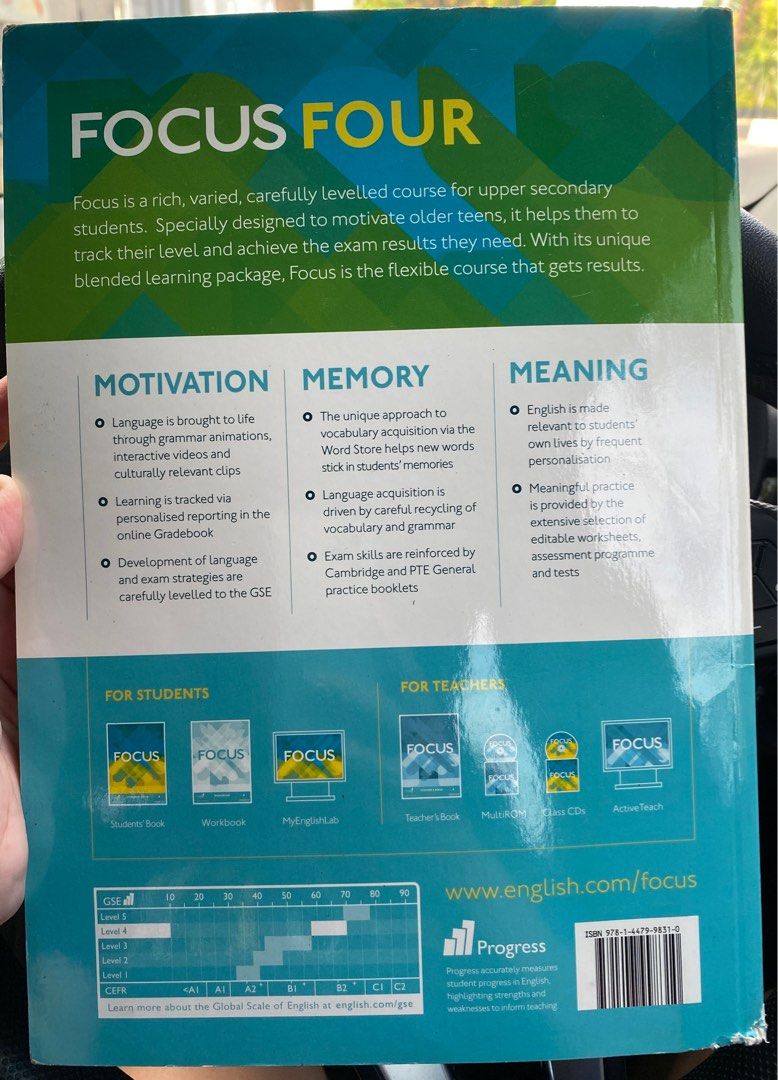 Focus Global Scale Of English Pearson 4, Buku & Alat Tulis, Buku ...