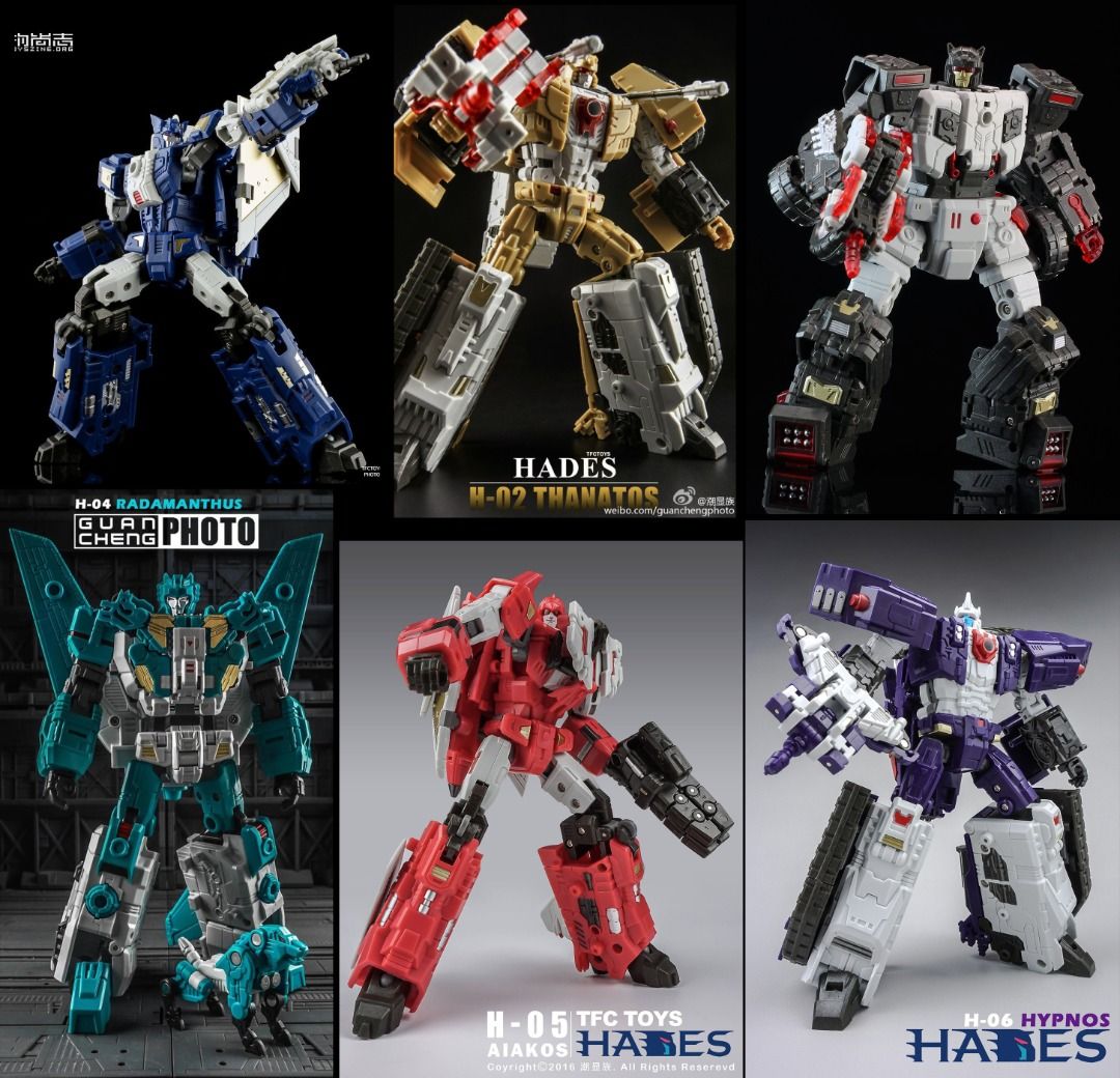 [FULL SET]100%全新未開封 現貨 //附送專用UPGRADE KIT// TFC TOYS HADES BEASTFORCE ...