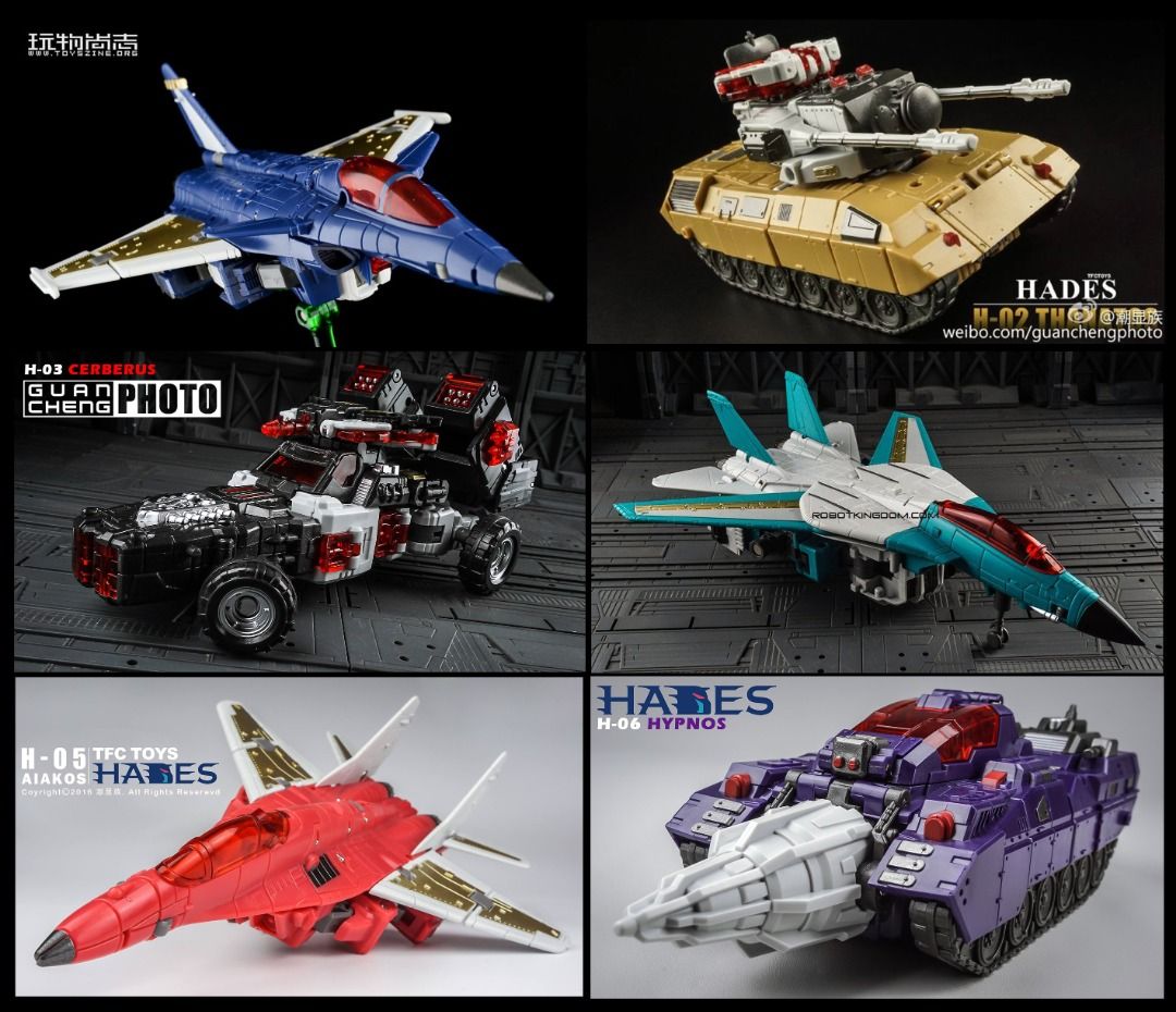 [FULL SET]100%全新未開封 現貨 //附送專用UPGRADE KIT// TFC TOYS HADES BEASTFORCE ...