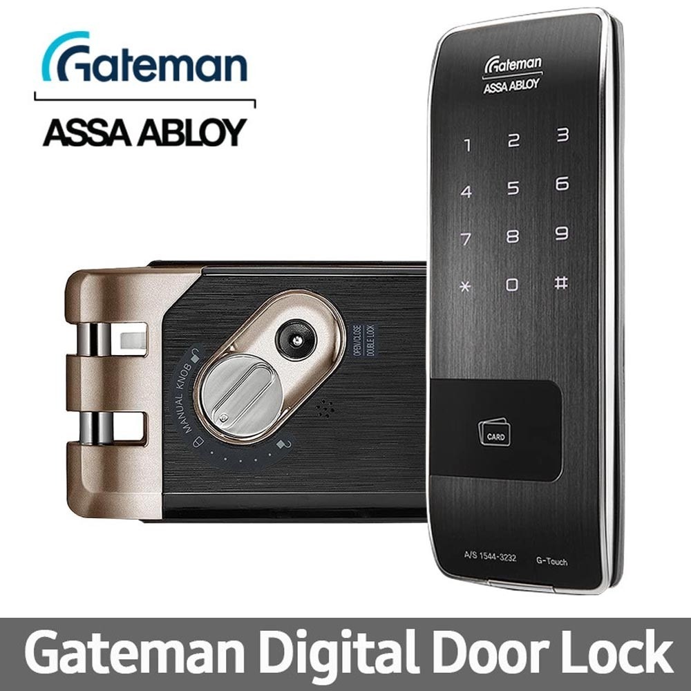 Gateman Korea G-Touch Smart Digital Door Lock LED Touch Key Pad ...