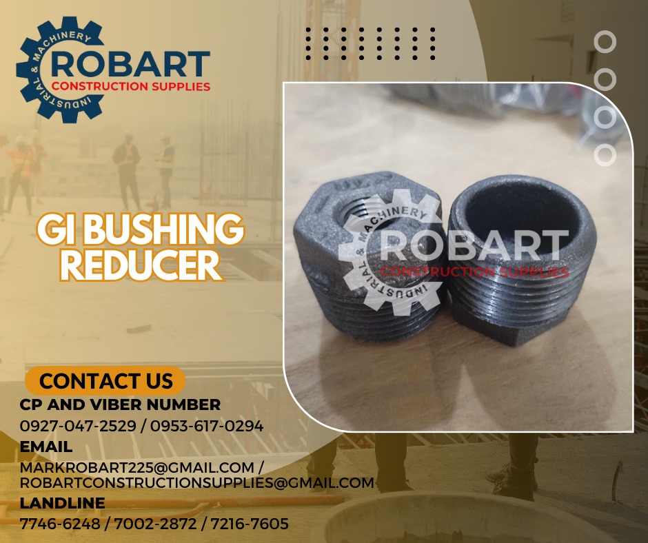 GI Bushing Reducer, Commercial & Industrial, Construction & Building ...