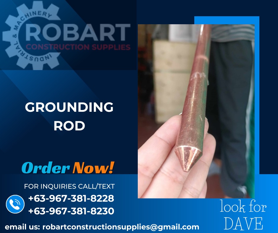 GROUNDING ROD, Commercial & Industrial, Construction Tools & Equipment ...