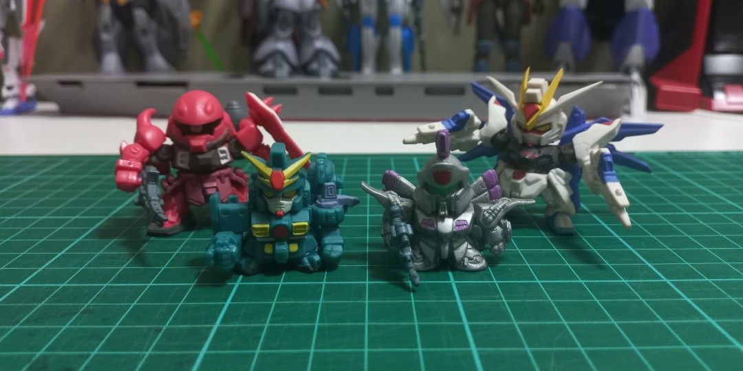Gundam sd gachapon set (2 RARE UNIT), Hobbies & Toys, Toys & Games on ...